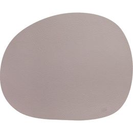 aida RAW Platzset &raquo;Buffalo&laquo; 95 % Recycelleder rosa B/L: 33,5cm x 41cm, 4 Stk., Lederimitat