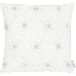 Apelt Dekokissen &raquo;4710&laquo; 4710 40X40 grau Obermaterial: 65% Polyester, 30% Viskose, 5% Polyacryl B/L: 40cm x 40cm, 1 Stk.