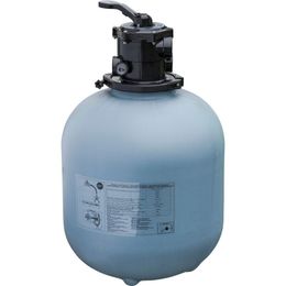 GRE Sandfilteranlage &raquo;FIS500&laquo; Sandfilter, 10.000 l/h blau Kunststoff B/H/L: 49cm x 79cm x 49cm
