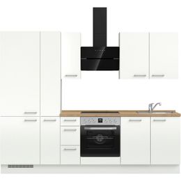 Nobilia K&uuml;chenzeile &raquo;"Laser II", NEU: individuell anpassbar mit gratis Profi-Beratung&laquo; vormontiert, 270 cm breit, optional mit verschiedenen E‐Ger&auml;te-