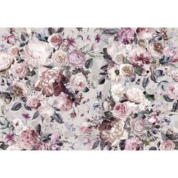 Komar Vliestapete &raquo;Digitaldruck Vlies - Lovely Blossoms - Gr&ouml;&szlig;e 350 x 250 cm&laquo; bedruckt glatt Wohnzimmer, Schlafzimmer bunt Vlies B/L: 350m x 250m, Rollen: 1