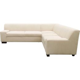 OTTO home Ecksofa &raquo;Faxxe 249 x 214 cm, auch mit Schlaffunktion&laquo; aus haustierfreundlichem Pet Friendly Cord, L-Form beige 90% Polyester, 10% Nylon B/H/