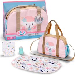 Baby Born Puppen Wickeltasche &raquo;Wickeltasche Blumen&laquo; rosa Einheitsgr&ouml;&szlig;e Puppen Wickeltasche