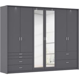 Rauch Dreht&uuml;renschrank &raquo;Kleiderschrank Schrank Garderobe W&auml;scheschrank WILDBERG&laquo; Breiten 230/275 cm, H&ouml;hen 212/231 cm, mit 6 Schubladen, obere 