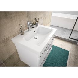 Waschtisch &raquo;Serie Balto Mineralmarmor-Waschtisch mit Unterschrank, 64,4 cm breit&laquo; 2 Stk. tlg. Waschplatz mit 2 Schubladen, Badschrank in verschiedenen