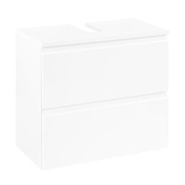 Welltime Waschbeckenunterschrank &raquo;Cardiff&laquo; Badm&ouml;bel, Breite 60 cm wei&szlig; MDF B/H/T: 60cm x 54cm x 35cm