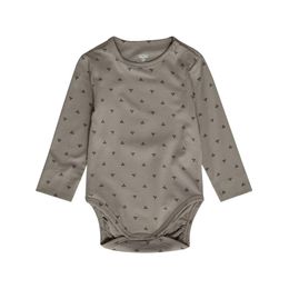 Hummel Kinder Langarmbody "Hmlmini Bee Aop Body L/S" in Khaki | Gr.: 98