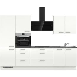 Nobilia K&uuml;chenzeile &raquo;"Laser II", NEU: individuell anpassbar mit gratis Profi-Beratung&laquo; vormontiert, 300 cm breit, optional mit verschiedenen E‐Ger&auml;te-
