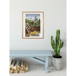Komar Wandbild &raquo;Star Wars Defend the Empire&laquo; Disney Set, 1 Stk. tlg. 30 x 40 cm (Breite x H&ouml;he) - Kinderzimmer, Dekoration bunt Vlies Disney, 1 Stk.