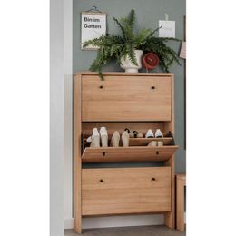 Home Affaire Kombikommode &raquo;Dura - Kommode aus Massivholz, langlebig & hochwertig & rustikal&laquo; aus FSC -zertifizierten Massivholz, Breite 82 cm braun 