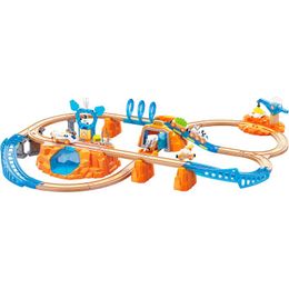 HAPE Spielzeug-Eisenbahn &raquo;Zugset - Mars-Erkundung&laquo; mit Licht und Sound bunt Einheitsgr&ouml;&szlig;e Spielzeug-Eisenbahn
