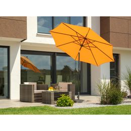 Schneider Schirme Sonnenschirm &raquo;Harlem&laquo; ohne Schirmst&auml;nder orange Obermaterial: 100% Polyester Einheitsgr&ouml;&szlig;e