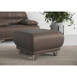 COTTA Hocker &raquo;Maranello&laquo; 1 Stk. tlg. braun 64% Polyurethan, 25% Polyester, 11% Baumwolle B/H/T: 66cm x 43cm x 66cm, Kunstleder SOFTLUX