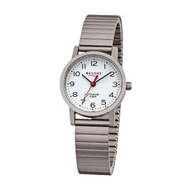 Regent Uhren Regent Damen Titanuhr Quarzuhr, Armbanduhr, Damenuhr, analog Einheitsgr&ouml;&szlig;e