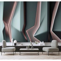 Livingwalls living walls Vliestapete &raquo;Fototapete 3D-Optik Abstrakte Wandtapete modern&laquo; matt glatt Vlies B/L: 2,5m x 5m, Rollen: 1