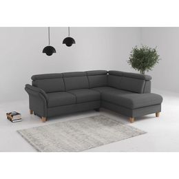 OTTO home Ecksofa &raquo;Glendale, L-Form&laquo; inkl. Kopfteilverstellung, wahlweise mit Vorziehsitz und Bettkasten 95% Polyester, 5% Polyamid B/H/T: 247cm x 