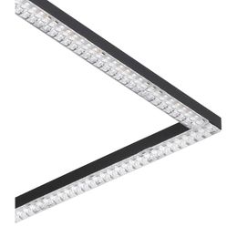 Eglo Deckenleuchte &raquo;LEJIAS Deckenlampe, Stahl und Kunststoff, IP20, Wohnzimmerlampe, Lampe&laquo; LED-Modul 1 Stk. Warmwei&szlig; Wand-/Deckenleuchte, L45 x B45 x