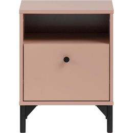 Schildmeyer Nachttisch &raquo;Smash, Nachttisch, Made in Germany, B: 40 cm&laquo; Solide Verarbeitung - Dieses Produkt ist in Deutschland gefertigt rot B/H/T: 40,3cm x 53,2cm