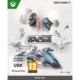 Spielesoftware &raquo;Star Wars: Galactic Racer&laquo; Xbox Series X wei&szlig; Fahre alleine durch eine handlungsgetriebene Kampagne mit wechselnden B&uuml;ndnissen oder 