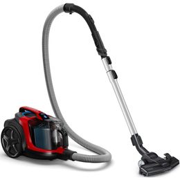 Philips Bodenstaubsauger &raquo;FC9729/09 7000 Series&laquo; 900 W beutellos mit 2 l Fassungsverm&ouml;gen, Allergy H13-Filter, und TriActive-D&uuml;se rot Einheitsgr&ouml;&szlig;e 