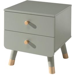 Vipack Nachttisch &raquo;Billy&laquo; Made in Europe gr&uuml;n B/H/T: 43cm x 45,2cm x 40cm