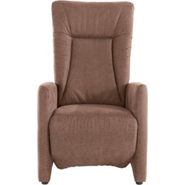 Sit & More sit&more TV-Sessel &raquo;Melissa&laquo; wahlweise elektrisch oder manuell verstellbar, optional Aufstehhilfe braun 100% Polyester Flachgewebe,manuell verstellbar