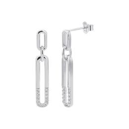 Tom Tailor Damen Tom Tailor Paar Ohrh&auml;nger &raquo;Schmuck Geschenk Silber 925&laquo; mit Zirkonia (synth.) silber Silber 925 (Sterlingsilber)