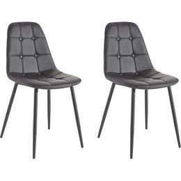 OTTO home Essgruppe 5 Stk. tlg. Esstisch, Breite 160 cm und 4 Esszimmerst&uuml;hle, Bezug in Kunstleder schwarz-wei&szlig; Einheitsgr&ouml;&szlig;e