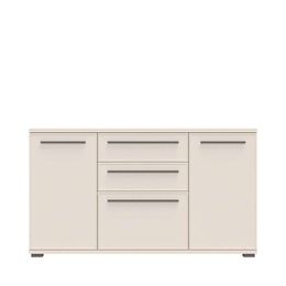 OTTO home Kommode &raquo;Opera Kombikommode, Sideboard, Schubladenkommode&laquo; UV lackiert, Soft Close Funktion, H&ouml;henverstellbare F&uuml;&szlig;e beige Holzwerkstoff, MDF