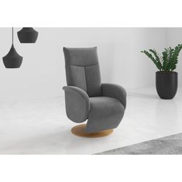OTTO home TV-Sessel &raquo;Glendale&laquo; wahlweise mit Aufstehhilfe, 2 Motoren und Akku grau 90% Polyester, 10% Polyamid Struktur weich,manuellmit Gasdruck,mit 