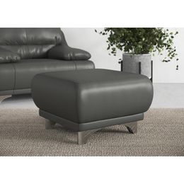 COTTA Hocker &raquo;Maranello&laquo; 1 Stk. tlg. grau 64% Polyurethan, 25% Polyester, 11% Baumwolle B/H/T: 66cm x 43cm x 66cm, Kunstleder SOFTLUX