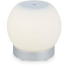 Briloner Leuchten LED Dekolicht &raquo;POKA&laquo; LED-Modul 1 Stk. Warmwei&szlig; 16 x 15 cm, Indoor/Outdoor, Balkon, Wohnzimmer wei&szlig; 1, &Oslash; 16cm H: 15cm, 1 Stk.