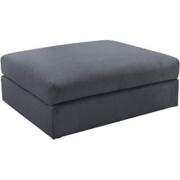 OTTO home Polsterhocker &raquo;Soft&Cosy XL, B: 101 cm - OTTO. Verl&auml;ssliche Qualit&auml;t.&laquo; Mega-Hocker, in Cord oder Chenille-Struktur w&auml;hlbar grau 100% 