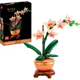Lego Konstruktionsspielsteine &raquo;Mini-Orchidee (10343), Lego Botanicals&laquo; Made in Europe bunt Einheitsgr&ouml;&szlig;e Konstruktionsspielsteine