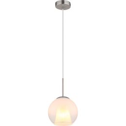 Globo LIGHTING H&auml;ngeleuchte &raquo;BARRY&laquo; E27 1 Stk. H&auml;ngelampe/Pendelleuchte/Esszimmer/Wohnzimmer/Esstisch &Oslash; 20cm H: 120cm, 1 Stk.