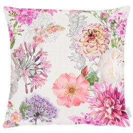 Apelt Dekokissen &raquo;6748&laquo; rosa Baumwolle, Polyester B/L: 48cm x 48cm, 1 Stk.
