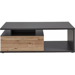 FORTE Couchtisch &raquo;Como&laquo; Couchtisch, Schublade, Soft Close, B/H/T 120/40,2/59 cm grau B/H/T: 120cm x 40cm x 59cm