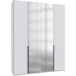 wimex Kleiderschrank &raquo;Mugano,in 5 Breiten,2 H&ouml;hen,2 Tiefen, viele Farben, Made in Germany&laquo; in Basic oder Premium Ausstattung, mit langen Griffen aus Metall,