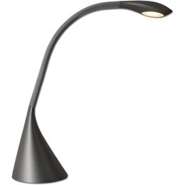 N&auml;ve n&auml;ve LED Tischleuchte &raquo;Alf&laquo; LED-Board 1 Stk. Warmwei&szlig; 3-Stufen dimmbar, touch function,USB output, charging station 5V DC grau &Oslash; 13,5cm H: 39,5cm, 1 