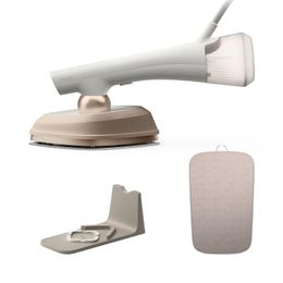 Philips Dampfb&uuml;geleisen &raquo;OneTurn 2-in-1 B&uuml;geleisen & Steamer, StyleMat & Dock inkl.&laquo; 1800 W SteamGlide Plus, 200ml Wasserbeh&auml;lter und 90 g Dampfsto&szlig; 