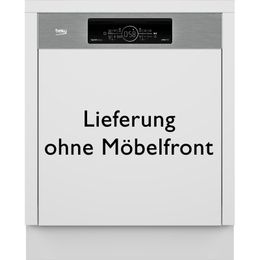 Beko teilintegrierbarer Geschirrsp&uuml;ler &raquo;BDSN36561XP&laquo; 8,9 l 15 tlg. Ma&szlig;gedecke Doppelt gut organisiert &ndash; inklusive Besteckschublade und Besteckkorb 