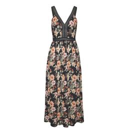 Buffalo Maxikleid in schwarz bedruckt | Gr.: 34