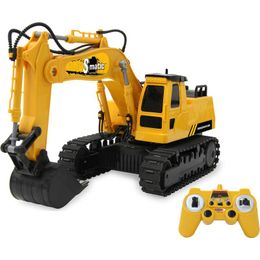 Jamara RC-Bagger &raquo;S-Matic 2,4GHz&laquo; gelb Einheitsgr&ouml;&szlig;e RC-Bagger