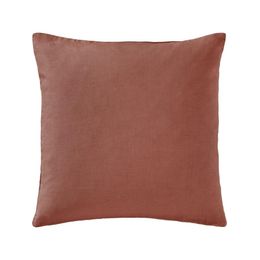 IB Laursen Leinen-Kissenbezug 50x50 cm einfarbig in dusty plum | Gr.: onesize