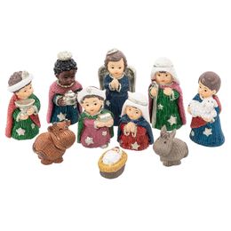 buttinette Kindliche Krippenfiguren, 1,8&ndash;4,5 cm
