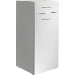 wimex Kombikommode &raquo;Multiraumkonzept&laquo; Schubk&auml;sten auf Metallschienen wei&szlig; Holzwerkstoff B/H/T: 40cm x 98cm x 40cm, 1 Stk., 1 Stk.