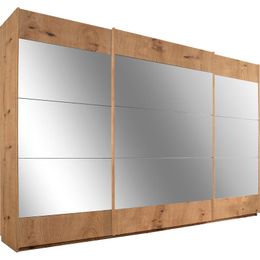 Rauch Schwebet&uuml;renschrank &raquo;Kleiderschrank Schrank Garderobe W&auml;scheschrank Ankleide MALIBU&laquo; in 5 Breiten, H&ouml;he 210 cm, mit gro&szlig;fl&auml;chigen T&uuml;ren, 