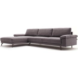 Creation BY ROLF BENZ Ecksofa &raquo;CR.450 elegantes Designsofa mit hohem Sitzkomfort&laquo; lila B/H/T: 294cm x 95cm x 178cm, Stoff, Recamiere links