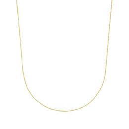 Amor Damen Collierkettchen Made in Germany gold Gelbgold 585, L: 45 B: 1mm