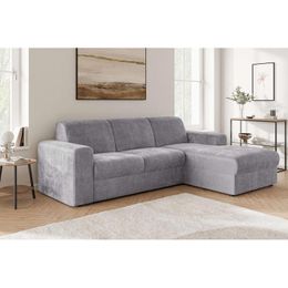 OTTO home Ecksofa &raquo;BORNHOLM 2.0 L-Form, Breite 220 cm, Verl&auml;ssliche Qualit&auml;t, Chenille&laquo; Recamiere links/rechts bestellbar, Bezug - Chenille oder 